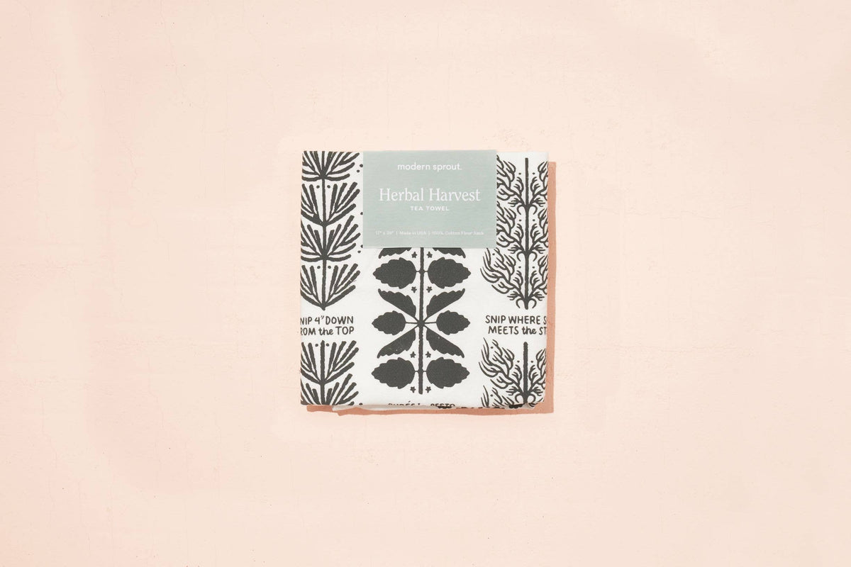 Tea Towel - Herbal Harvest – Eleanor Lilly